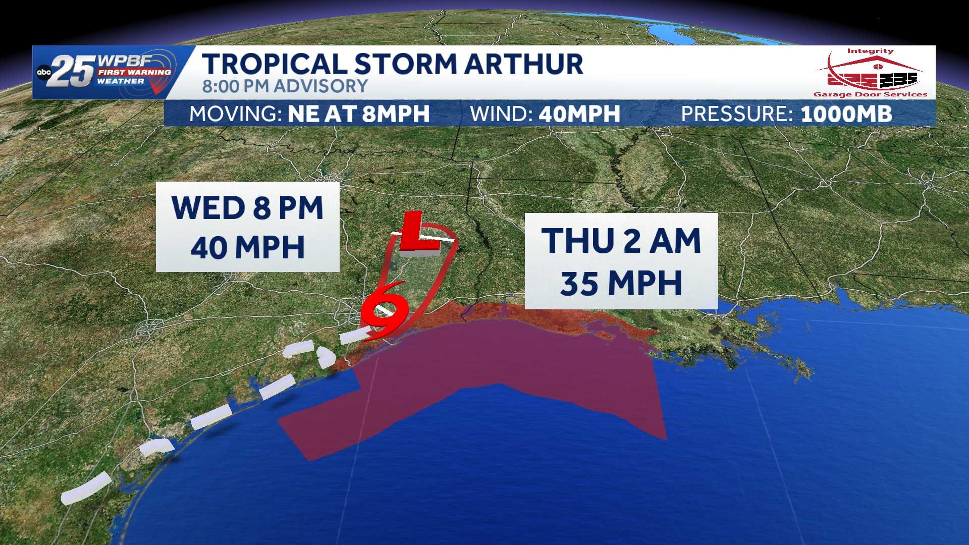 Tropical Storm Arthur forms, becomes first named storm of 2026 Atlantic ...