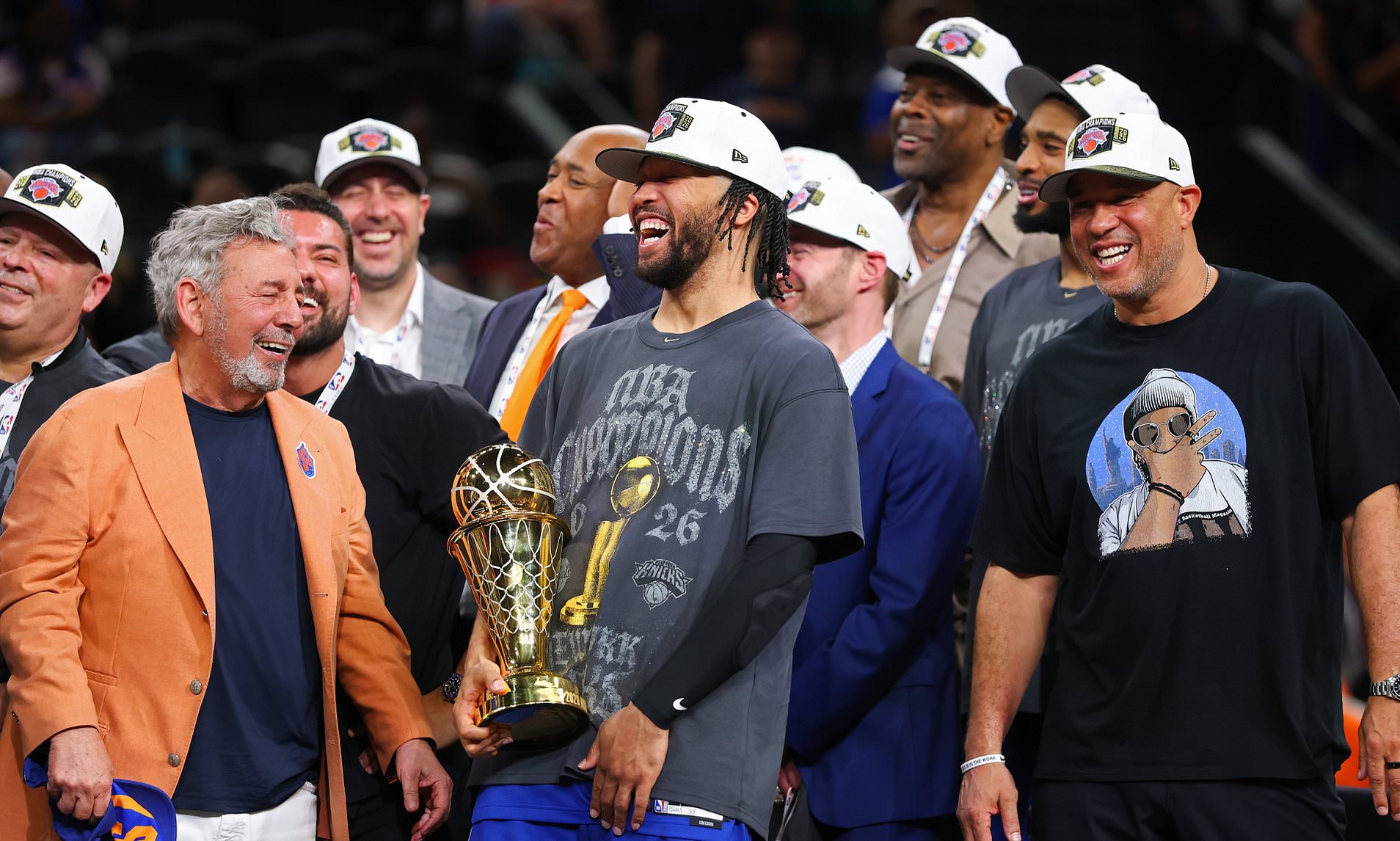 Knicks owner and Trump's friend James Dolan reveals his NBA champions ...