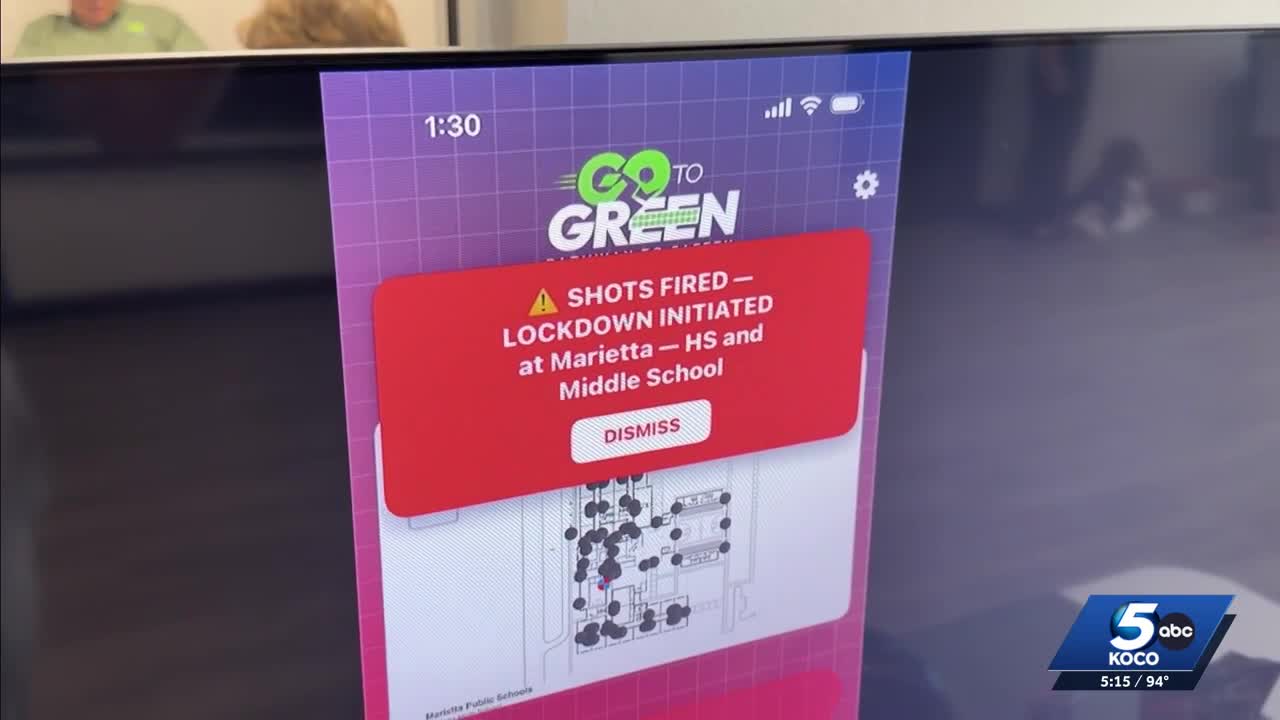 Oklahoma school district adds gunshot sensors and LED pathways to keep ...