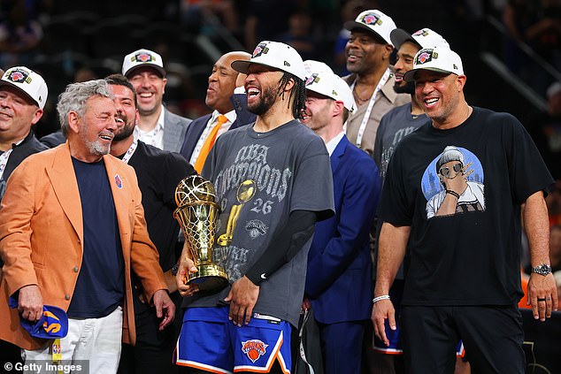Knicks owner and Trump's friend James Dolan reveals his NBA champions ...
