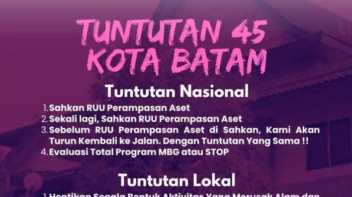 Mahasiswa demo lagi, hari ini di Samarinda dan Batam: Suarakan 4 ...