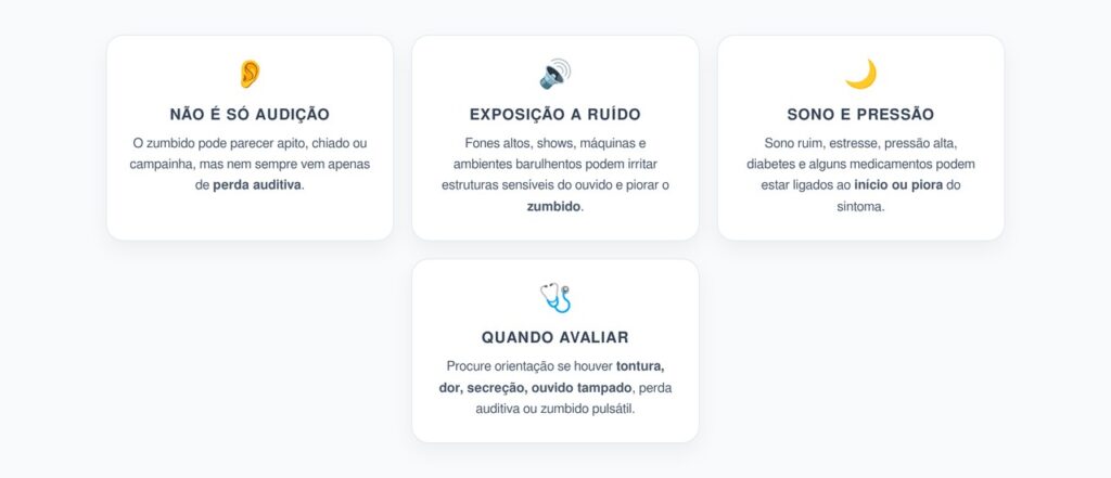 Zumbido constante não é sempre perda auditiva: estudos recentes ligam o ...