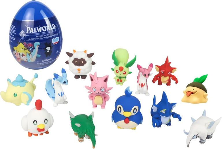 New Palworld Pals toys and blind boxes arrive in August