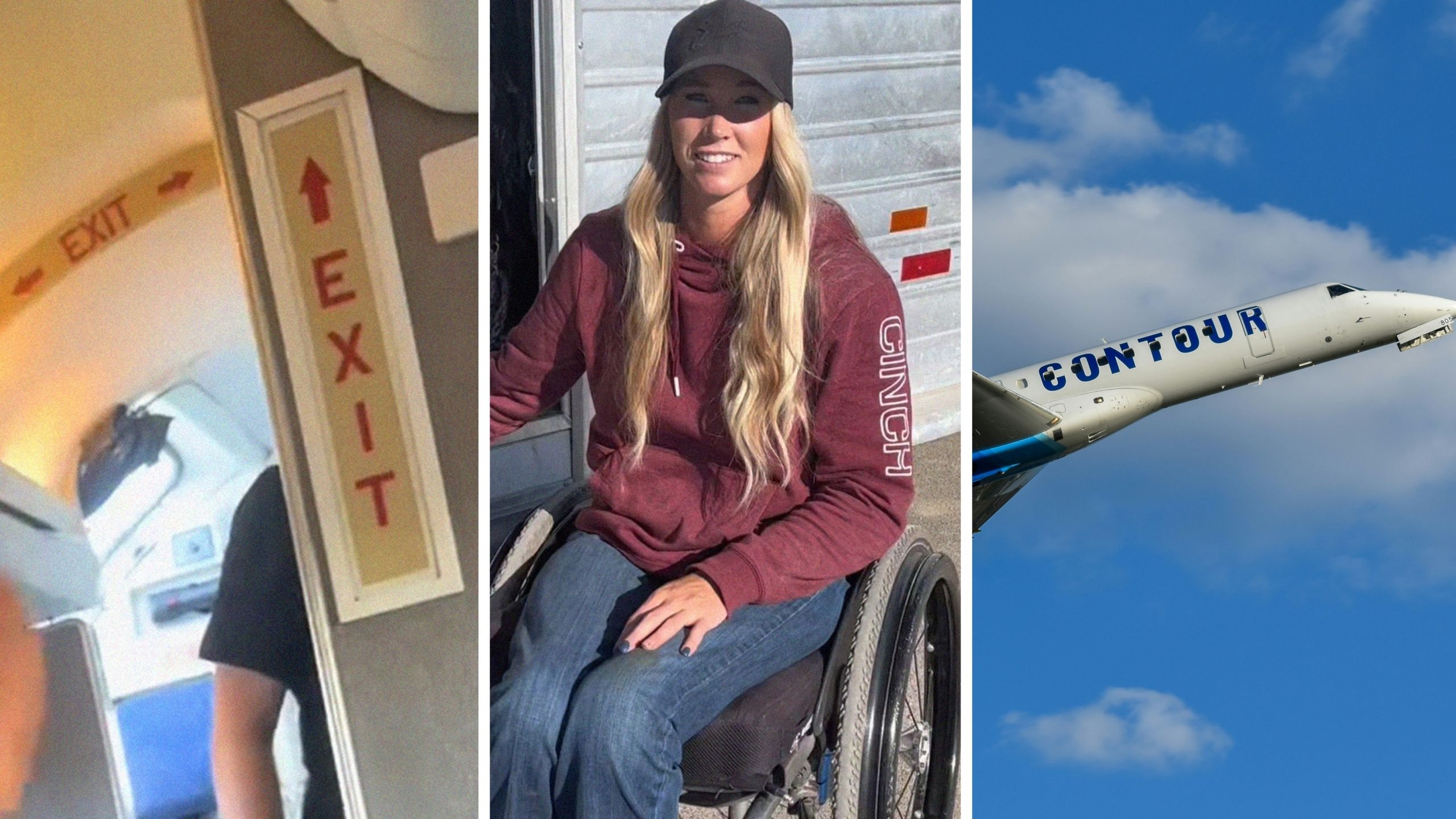 Woman in wheelchair is about to get booted from flight. Then passengers ...
