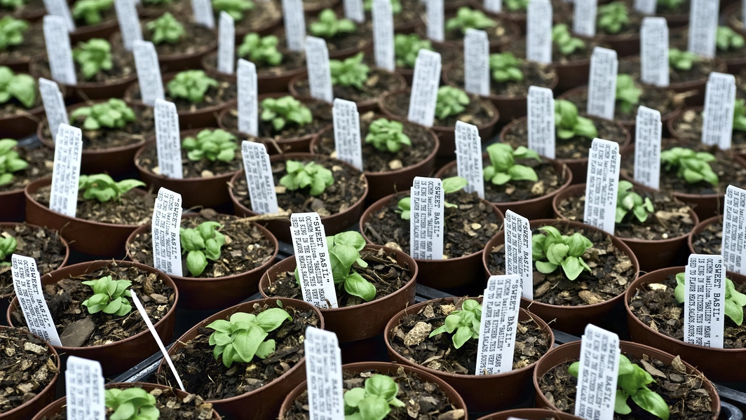 Growing healthy and flavorful basil