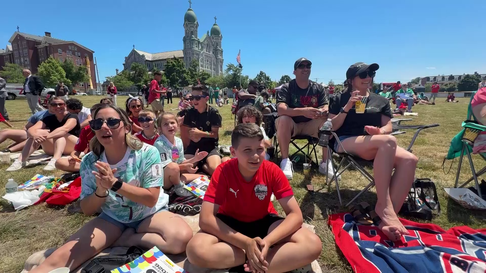 Fans gather in Fall River to cheer on Portugal in World Cup match