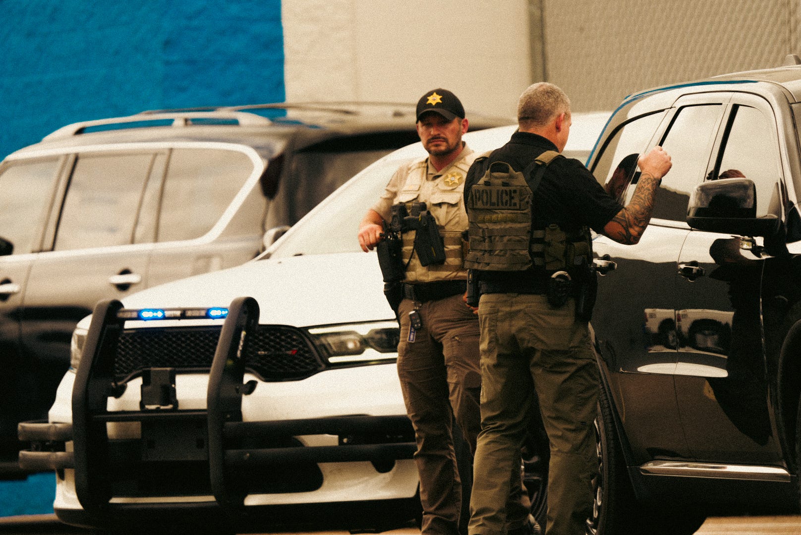 Police guard Mississippi Walmart after protest about baby's shooting