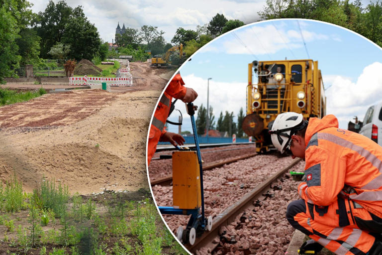 Sperrungen am Magdeburger Ring! Wichtige MVB-Baustelle geht in die ...
