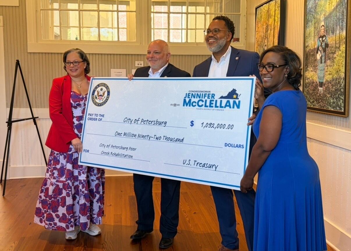 McClellan delivers federal water infrastructure funding to Tri-Cities