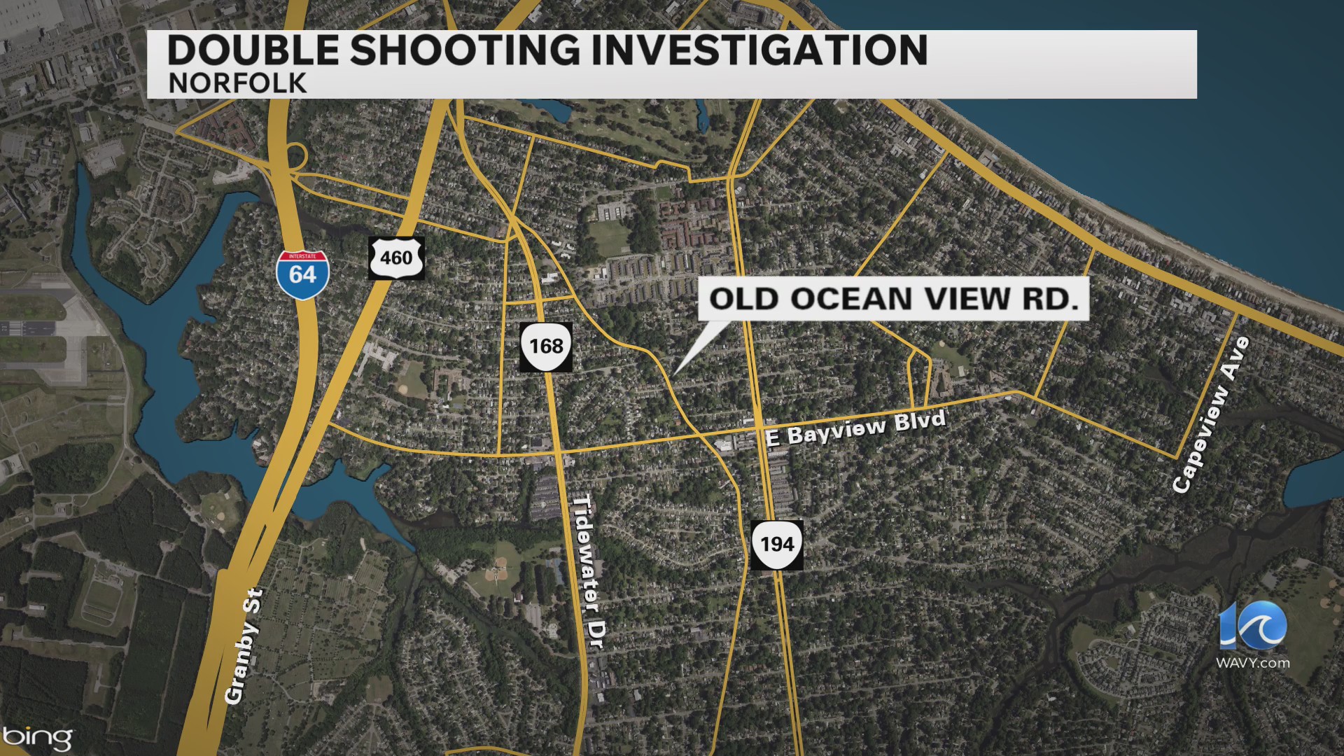 NPD: Two injured after Old Ocean View Rd shooting