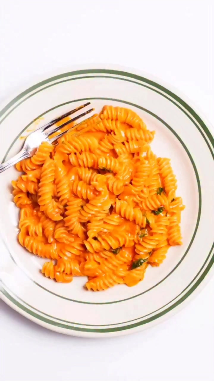 Delicious dinner: Pasta alla vodka
