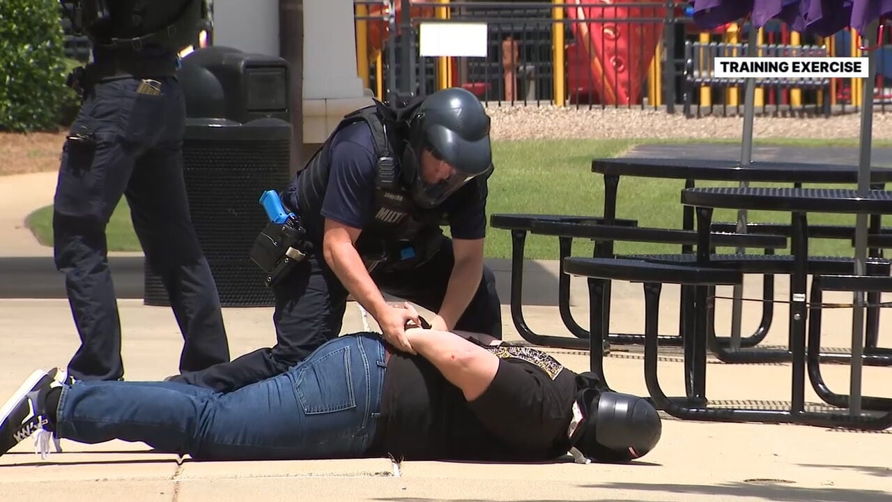 Metro Atlanta active shooter exercise: Channel 2 reporter goes behind ...