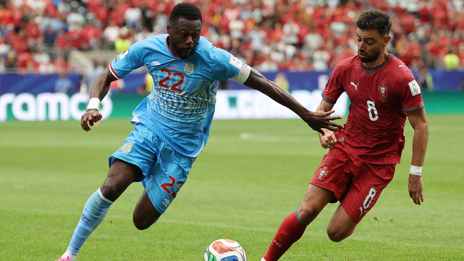 DR Congo stuns Cristiano Ronaldo, Portugal before half of World Cup match