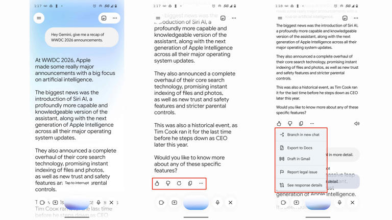 I barely use Gemini's default chatbot after trying the new Gemini Live ...