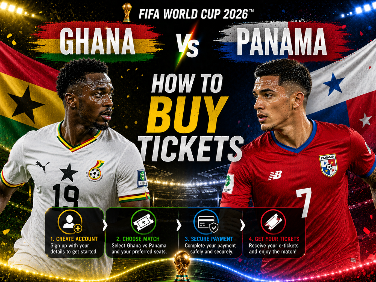 Ghana vs Panama FIFA World Cup 2026 tickets: How to buy official match ...
