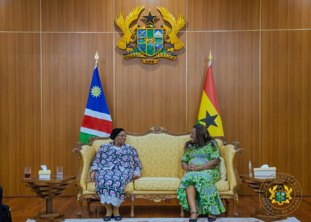 President Netumbo Nandi-Ndaitwah in Accra for high-level consultative ...