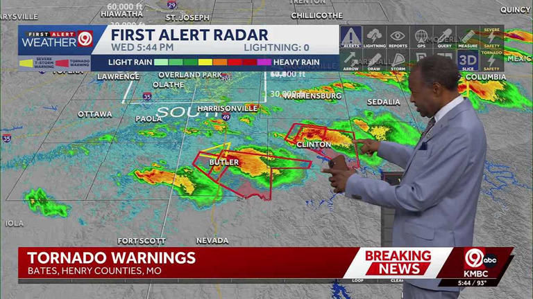 Tornado warnings allowed to expire, Kansas City no longer included in ...