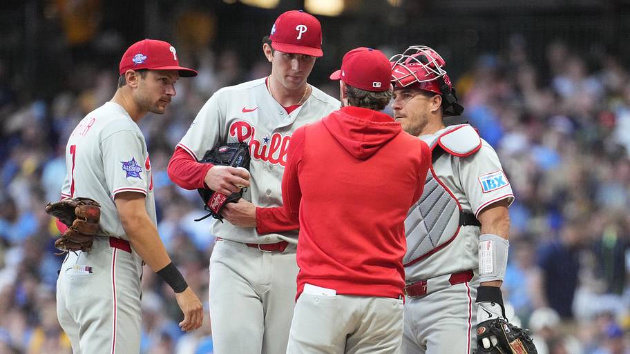 Phillies option struggling pitcher Andrew Painter following bad start