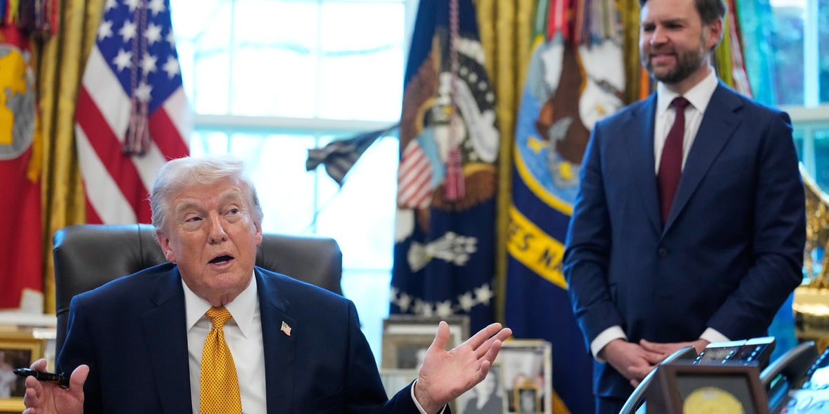 Trump jokes that he’s fine blaming Vance if Iran deal doesn’t work out