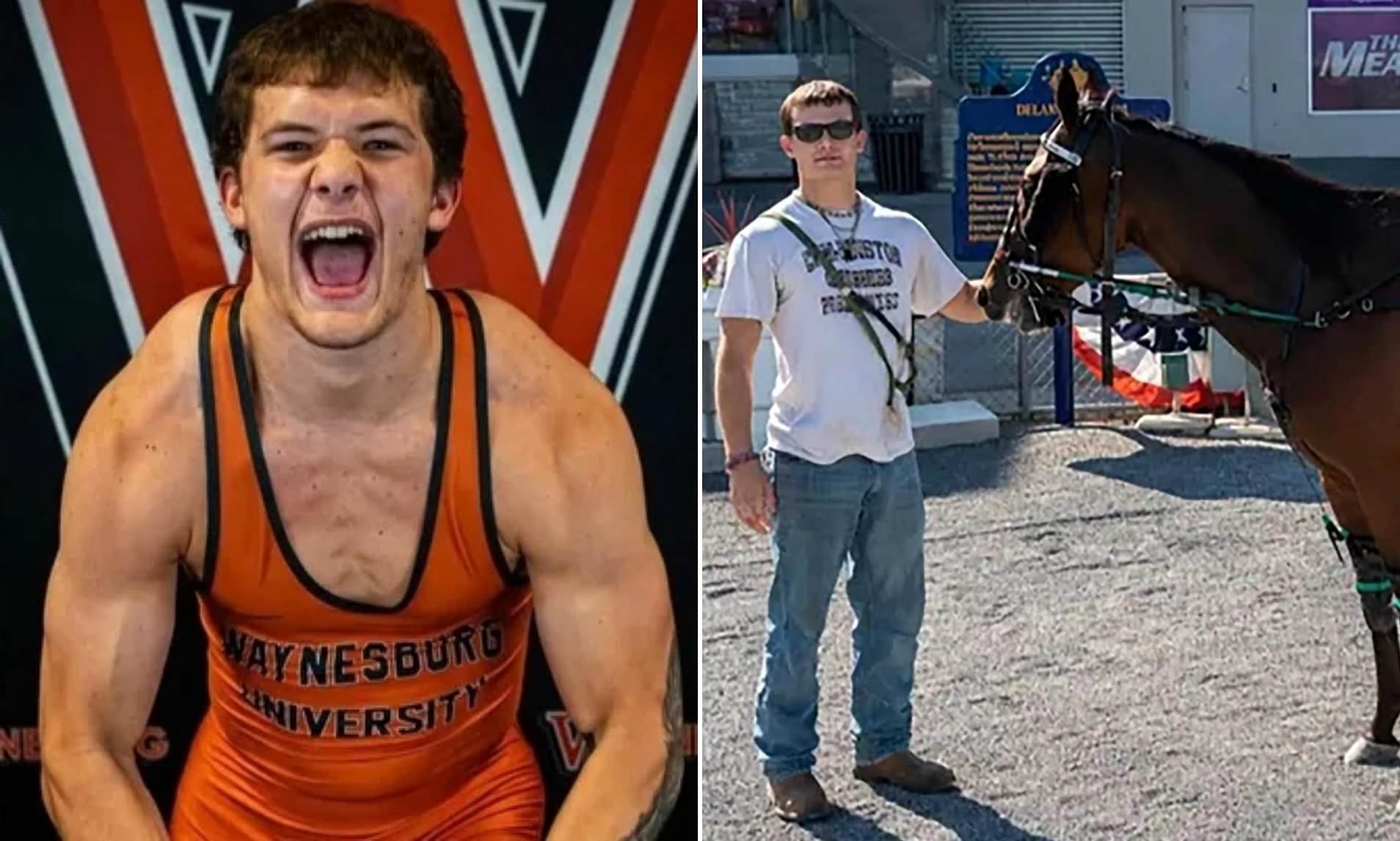 Promising college wrestler, 20, is killed after suffering brain injury ...