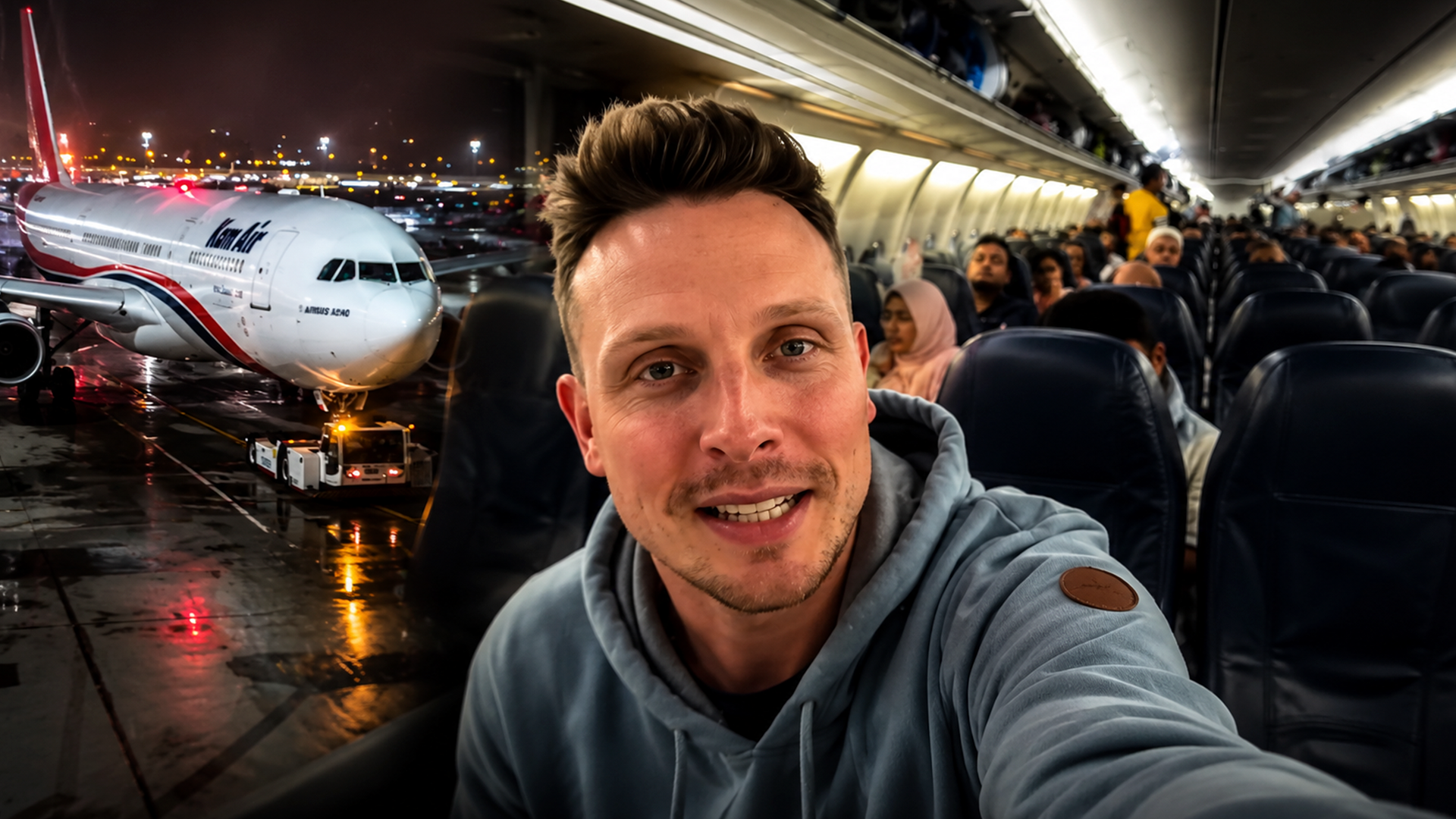 This 450-seater Airbus flight was brutal