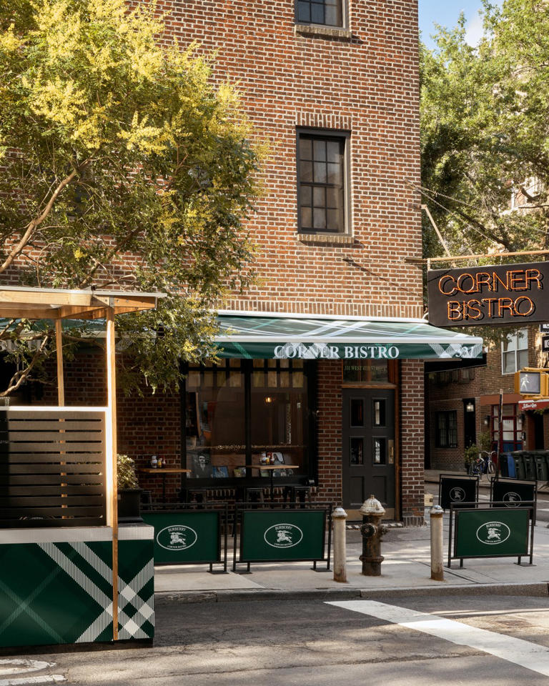 Burberry takes over New York's Corner Bistro amid World Cup frenzy