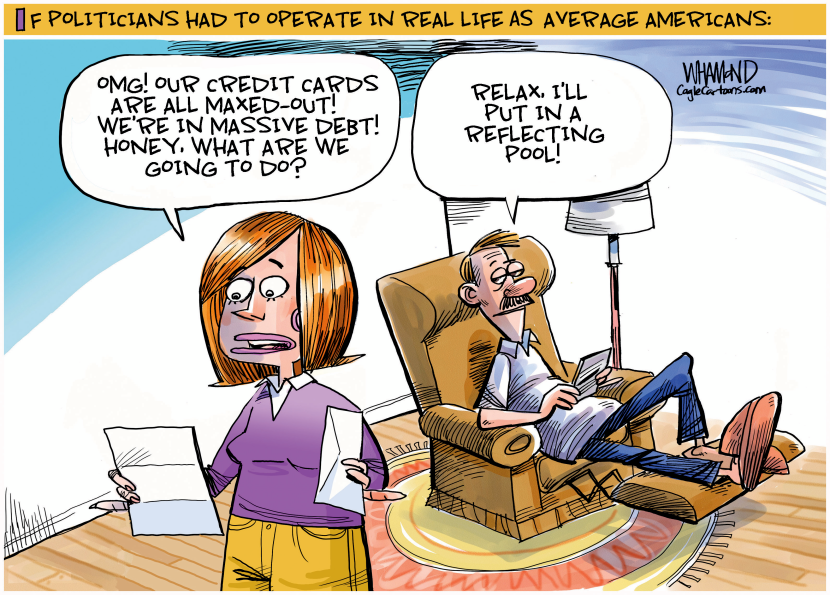 Inflation cartoons that nail the pain of prices, politics and gas