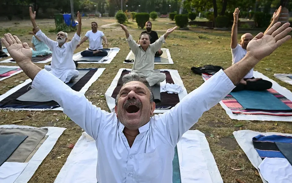 Experts highlight yoga's role in tackling workplace burnout