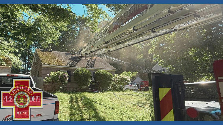 Portland crews respond to fire on Hicks Street Wednesday afternoon