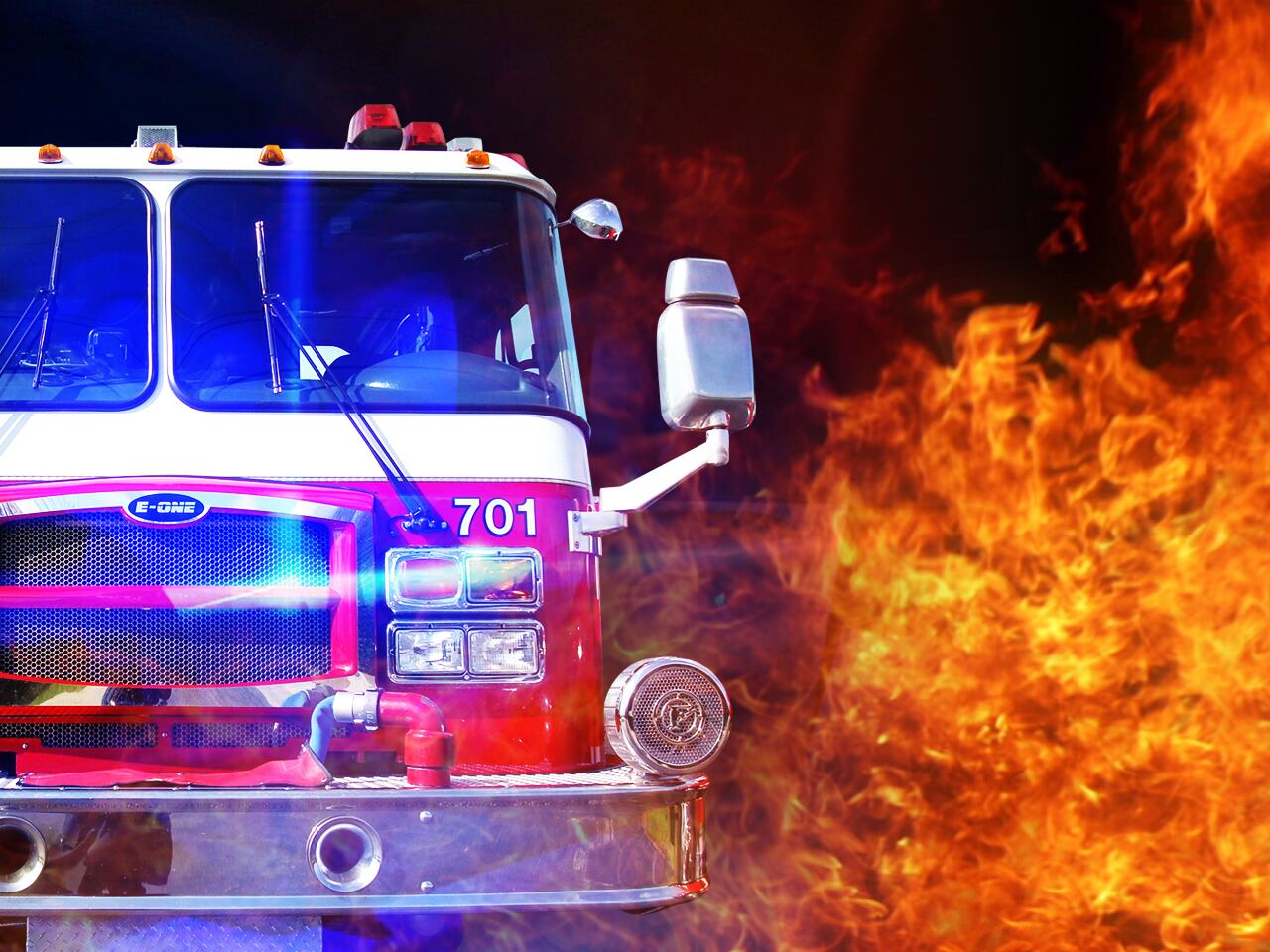 Multiple agencies battling trash pile fire north of Pueblo