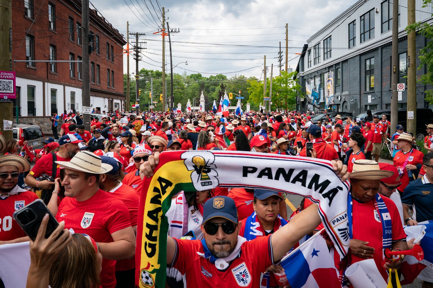 Ghana-Panama World Cup match in Toronto was a party fit for a king