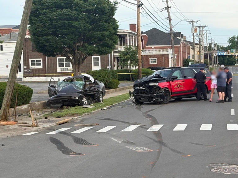 Elderly woman dies after crash involving Charleston Fire Department vehicle