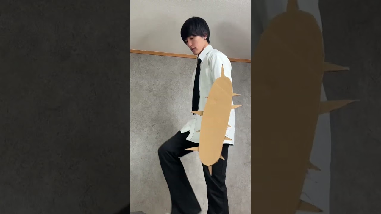 Chainsaw Man comes to life: Epic cosplay & 3D animation mashup!