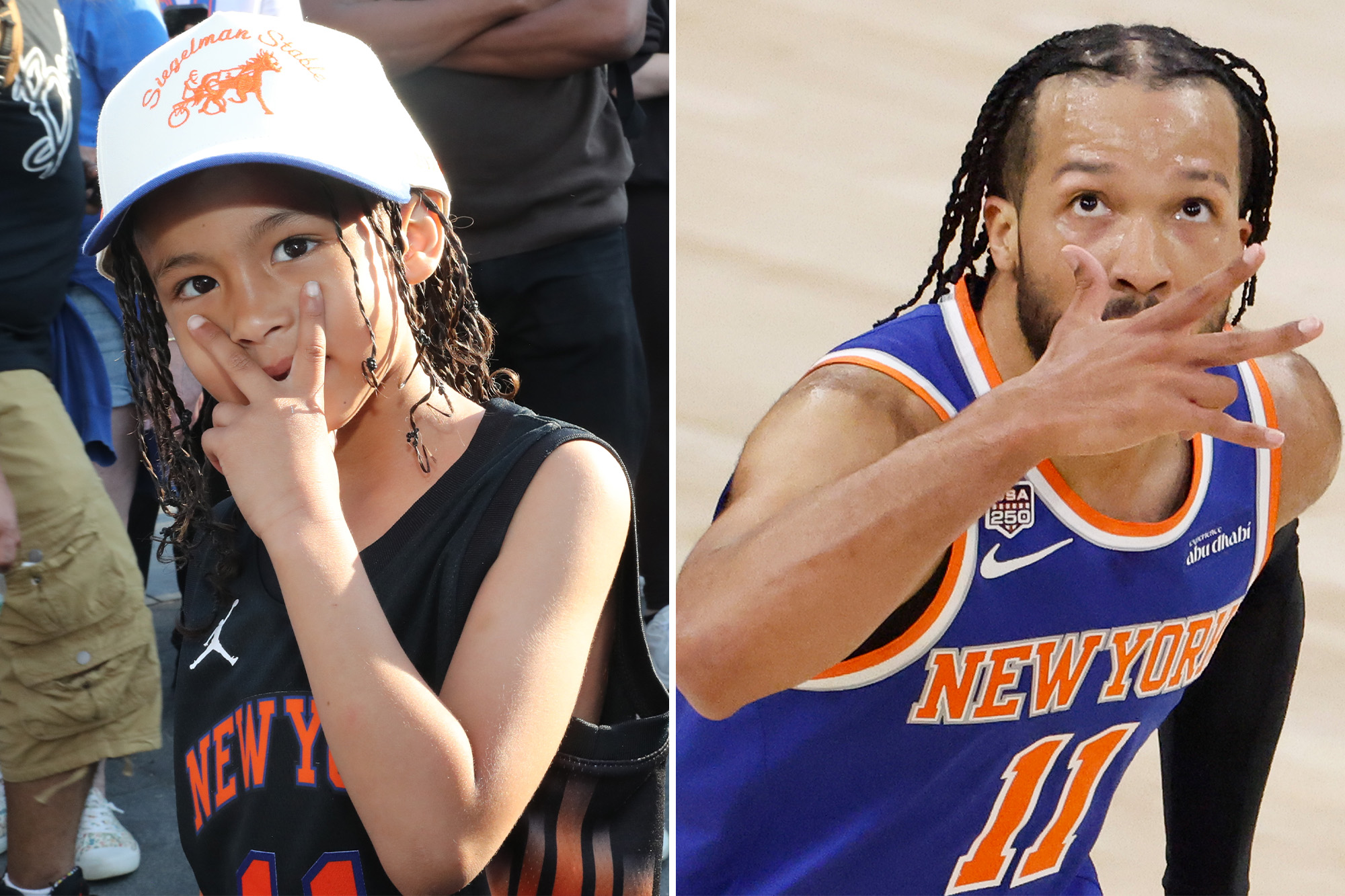 Knicks fan, 5, wins $5K in Jalen Brunson lookalike contest as dozens of ...