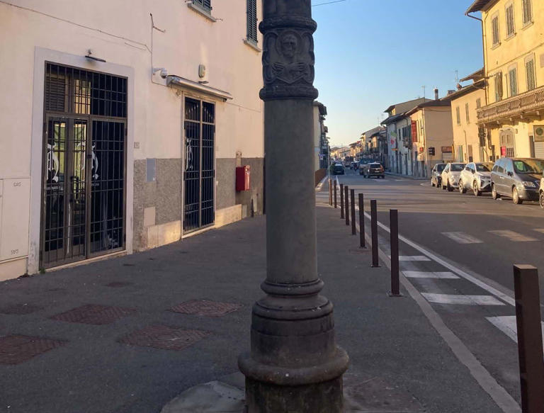 Colonna di San Francesco con l’iscrizione di Soffici. Via ai lavori di ...