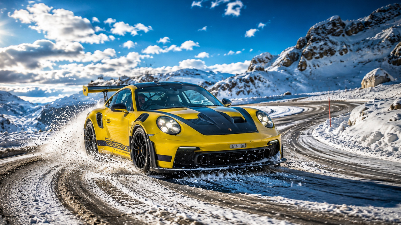 Porsche GT3 RS should not drift this well