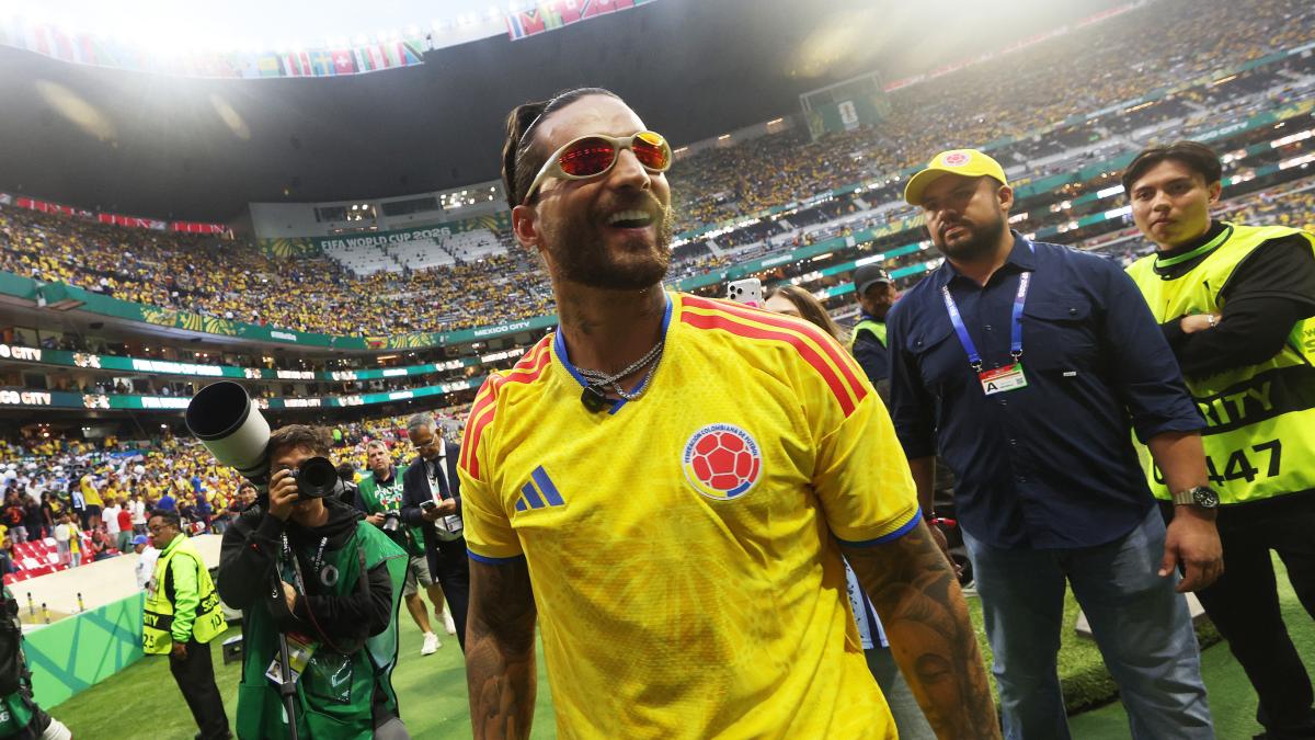 Maluma se roba el show en el Estadio CDMX previo al debut de Colombia ...
