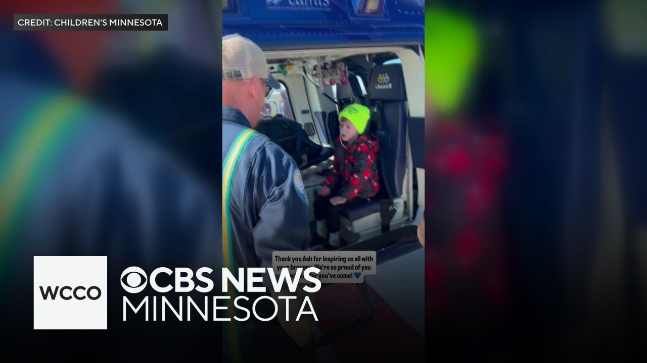 Boy who nearly died rescuing brother from creek meets first responders ...