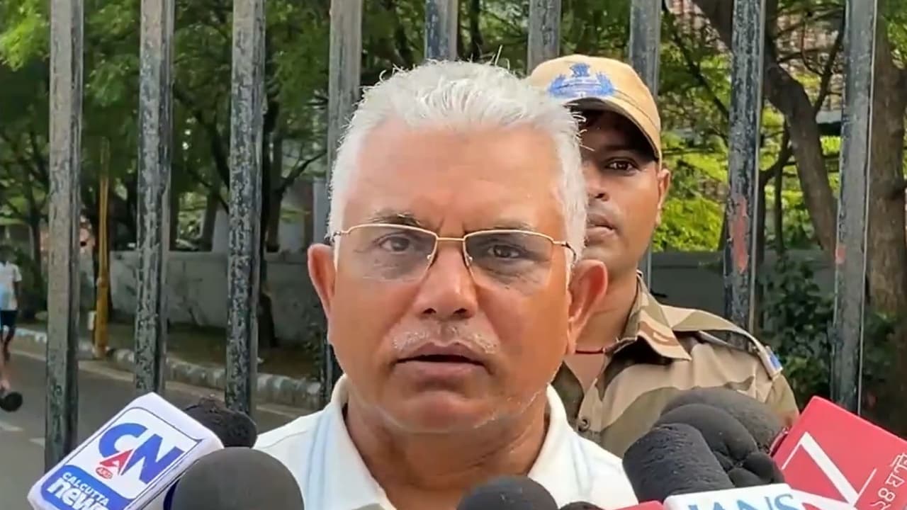 Dilip Ghosh slams Mamata's hawker protest as a 'last-ditch effort'