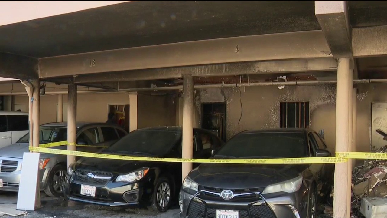 San Rafael apartment complex fire initially displaces 85 residents