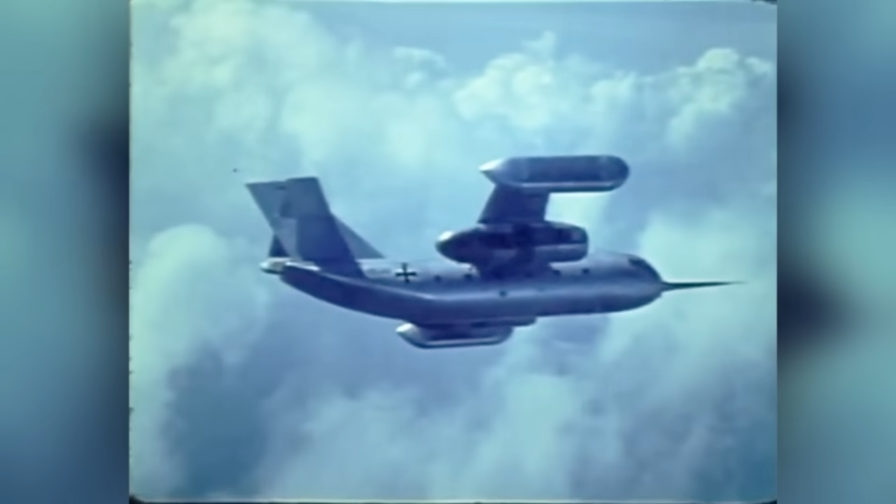 66,000 pounds of thrust - the hovering jet transport that was too crazy ...