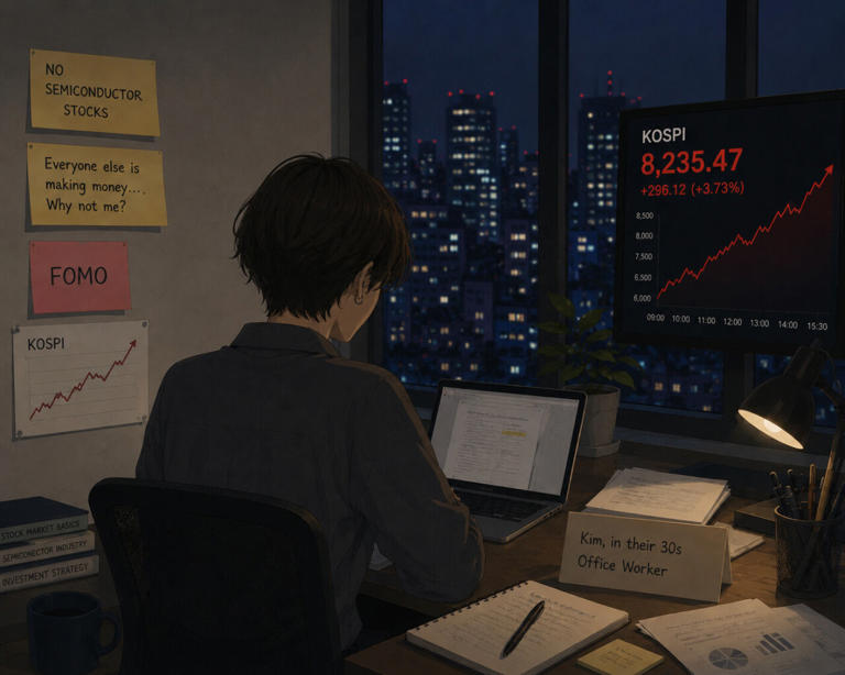 Korea's stock market is on a record run. So why are so many workers ...