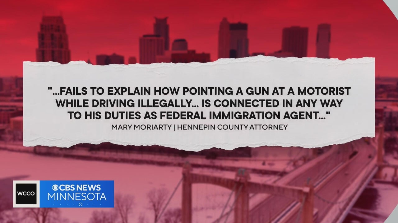 ICE agent accused of pointing gun at people on highway wants case moved ...
