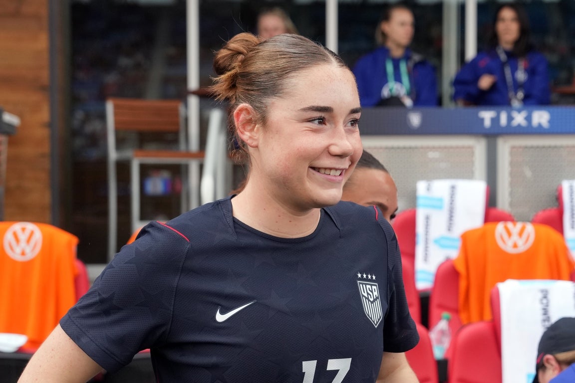 Olivia Moultrie remains a fan favorite on and off the soccer field, in ...