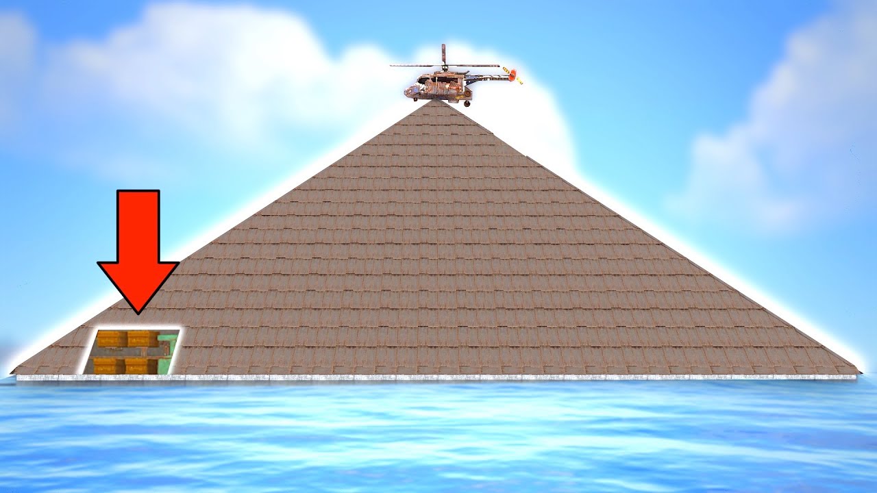 I found the secret loot room in the biggest pyramid I have ever raided