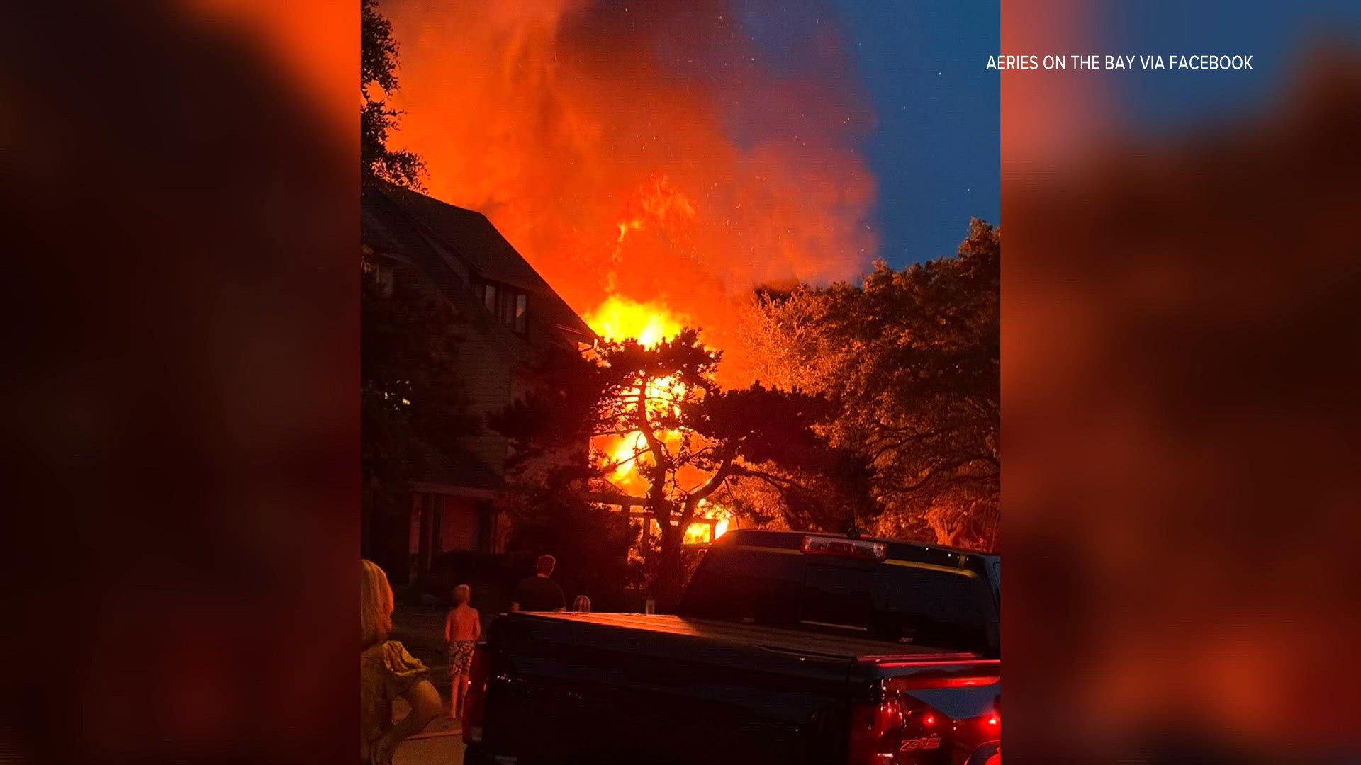 Virginia Beach townhomes catch fire