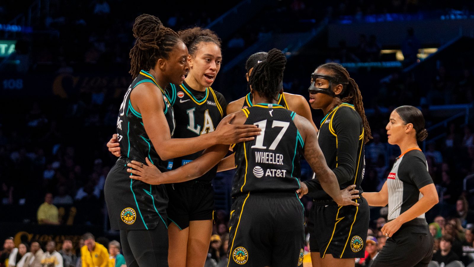 TST images: Sparks lose to Lynx, 99-83, at Crypto.com Arena