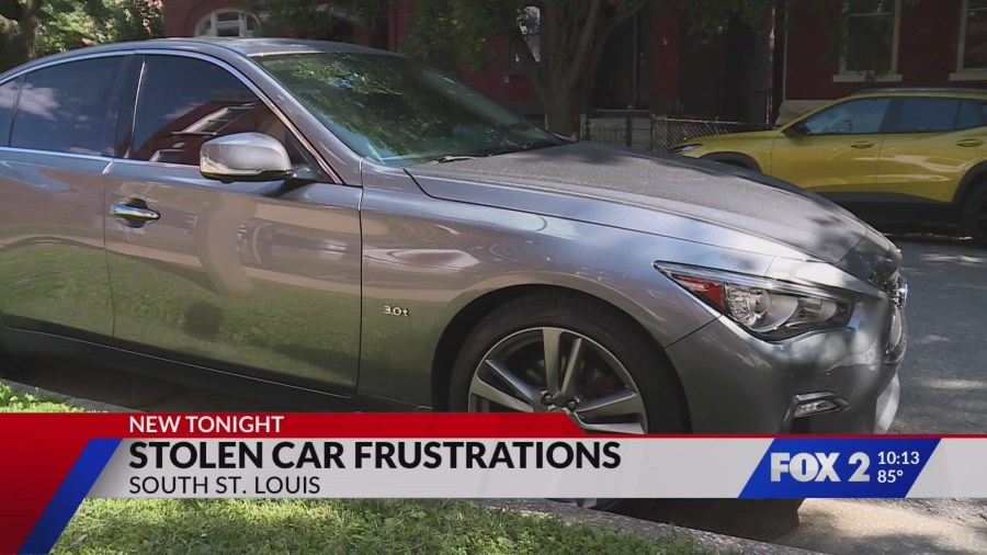 New St. Louis city resident laments car theft days after move-in