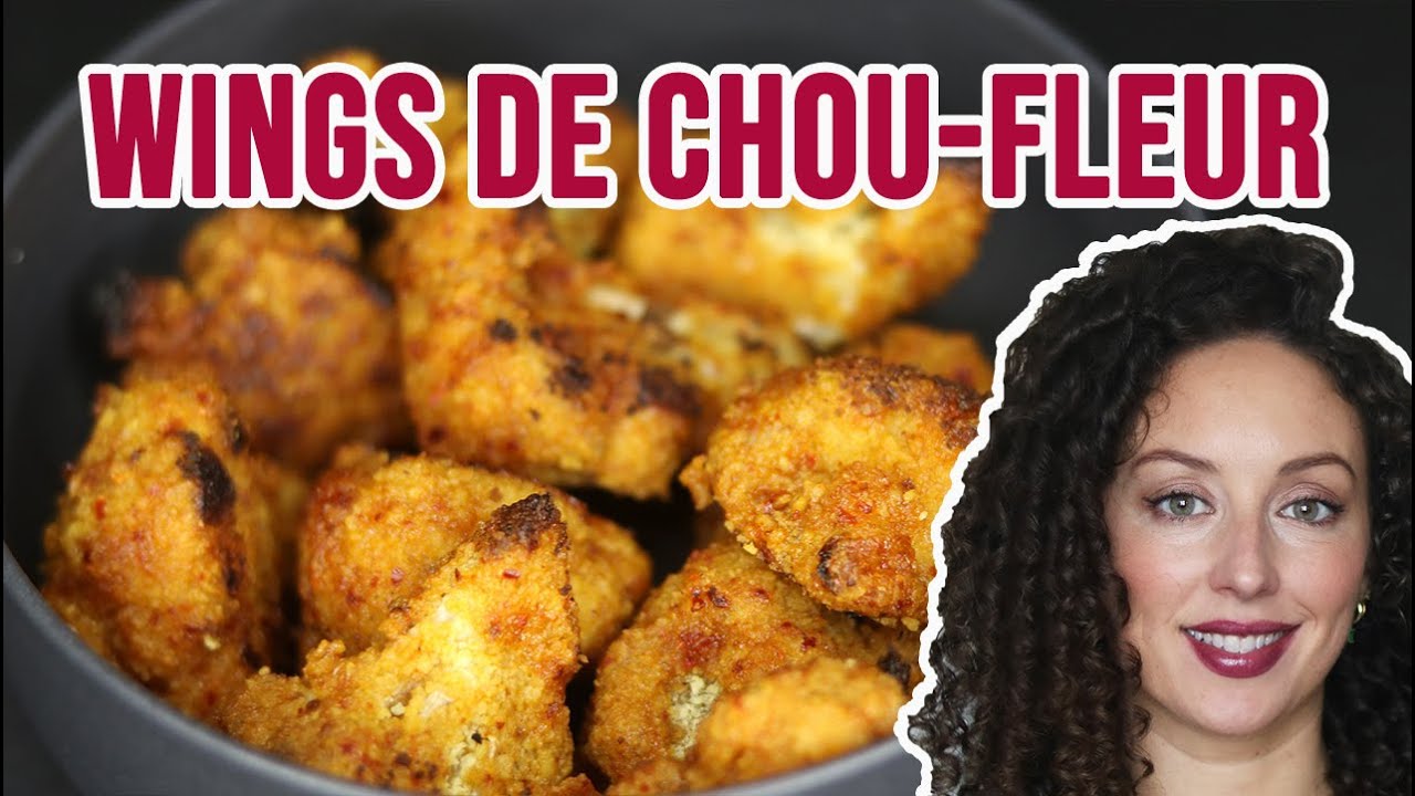 Wings de chou-fleur croustillants au barbecue : recette facile et ...
