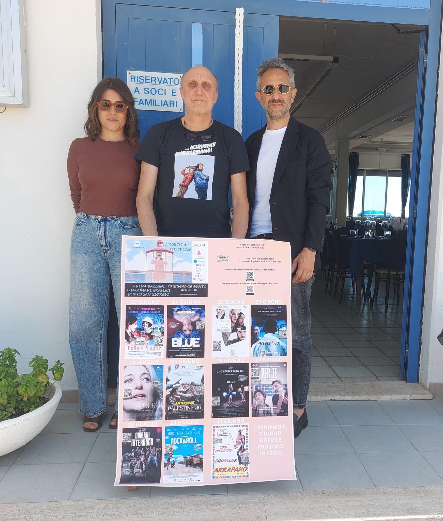'Ti porto al cinema': 54 serate all’arena Bazzani